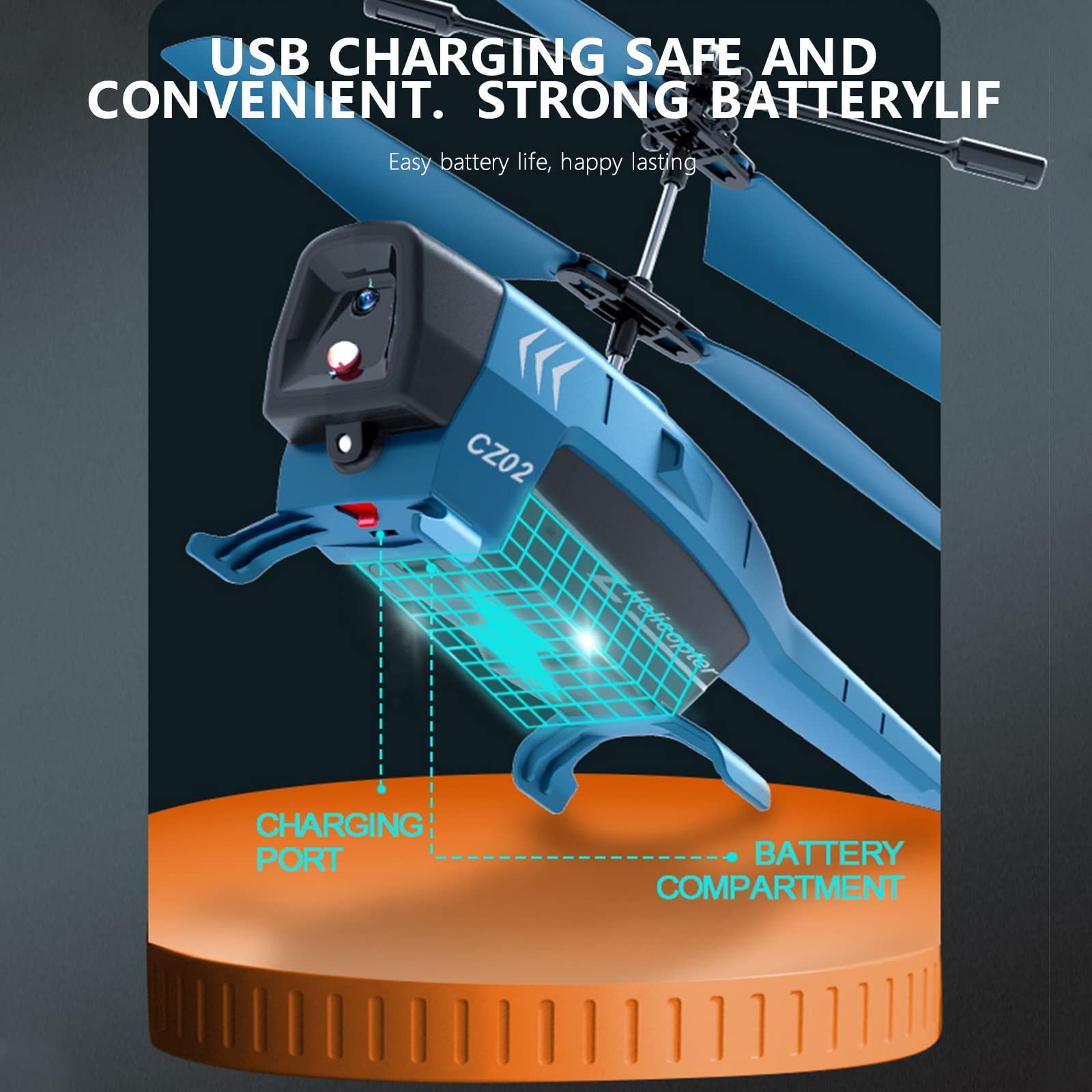 RC Helicopter Toys for Kids, Induction Obstacle Avoidance Helicopter, Remote Control Helicopter for Adults, One Key Take Off/Landing, Auto-Hovering, Helicopter Gift for Boys Girls (Green)