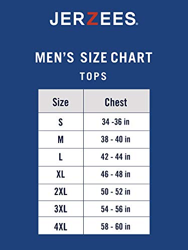 Jerzees Men's Dri-Power Cotton Blend Long Sleeve Tees, Moisture Wicking, Odor Protection, UPF 30+, Sizes S-3X, Safety Green, Large