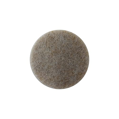 Shepherd Hardware 9915 1-Inch Heavy Duty Felt Gard Self-Adhesive Leveling Furniture Pads, Beige,8-Pack