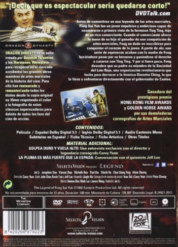 Jet Li: The Legend (Import Movie) (European Format - Zone 2) (2014) Louis Koo; Honglei Sun; Yi Huang; Corey