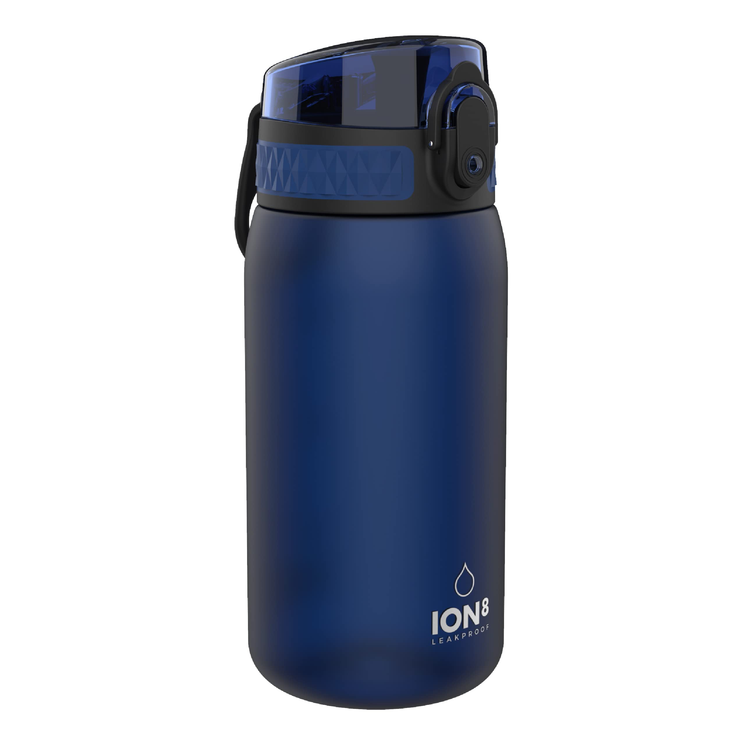 Ion8 Pod Leak Proof BPA Free Kids Water Bottle, 350ml (12 oz), Frosted Navy (B074W4BDG4)