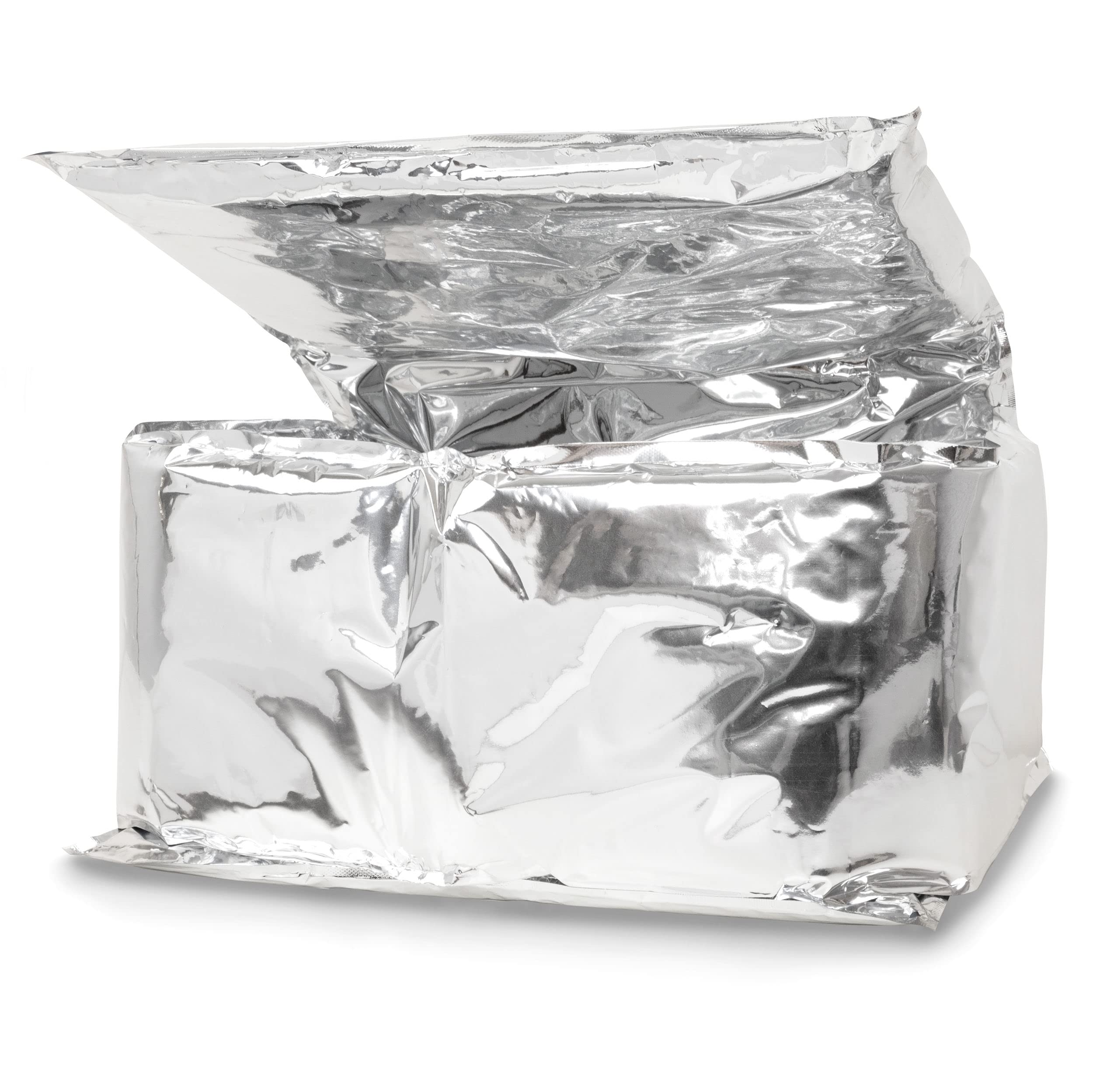 LIVE 2DAY Nice Packs | Thermal Liners for Coolers and Food Shipments | Best Insulation for Dry Ice Packs (14 x 7.5 x 9 inch, Cotton)