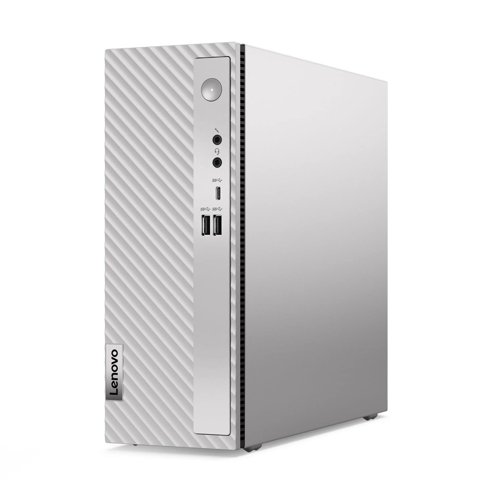 Lenovo 2023 Newest IdeaCentre 3i Desktop, Intel Pentium Gold G7400 Processor, 4GB DDR4 RAM, 256GB SSD, Intel UHD Graphics 710, Wi-Fi 6, Windows 11 Home, Bundle with JAWFOAL