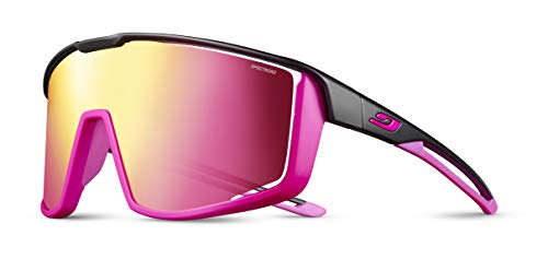 Julbo Fury Sunglasses - Black/Neon Orange - Reactiv Performance 0-3