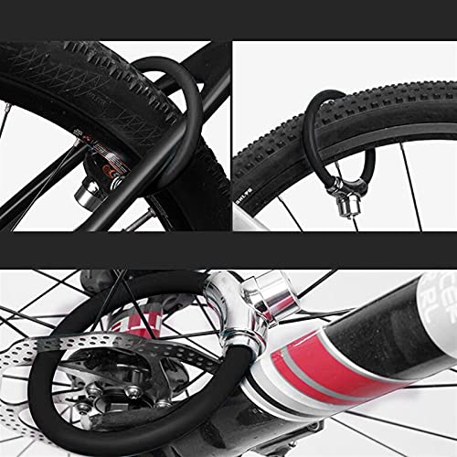 LJJSMG Anti-Theft Bike Lock Mini Portable Outdoor Cycling Bicycle Accessories