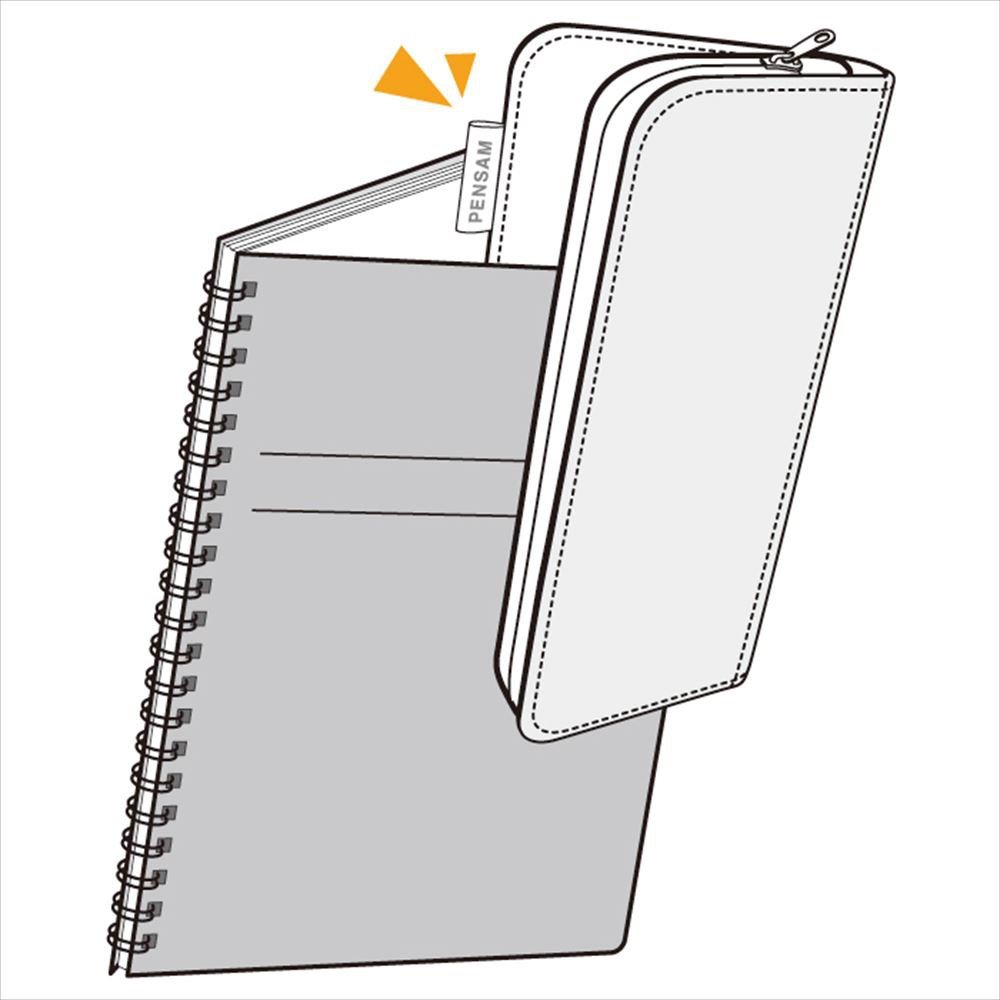 Jim King Hasameru Pen case Pensamu 2000 Yellow