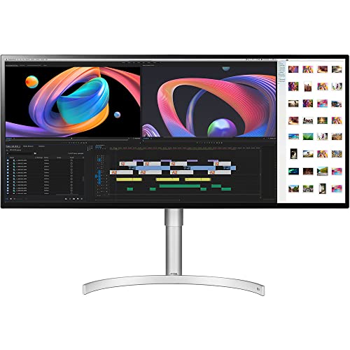 LG 34WK95U-W 34" Class 21:9 UltraWide 5K2K Nano IPS LED Monitor with HDR 600 (34" Diagonal) (Renewed)