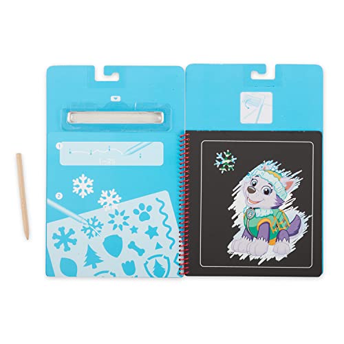 Melissa & Doug PAW Patrol Scratch Art 3-Pack β Chase, Skye, Marshall Color Reveal Travel Activity Pads - Reverse