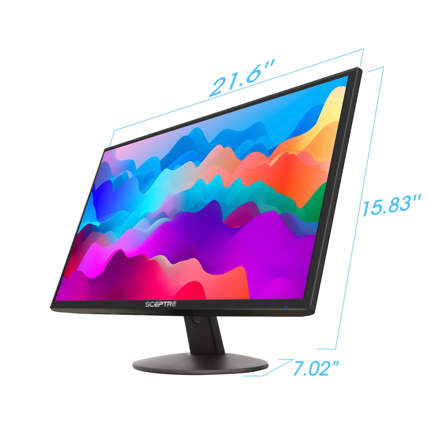 Skytech Gaming Shiva Gaming PC Desktop + Sceptre 24-inch Professional Thin 1080p LED Monitor