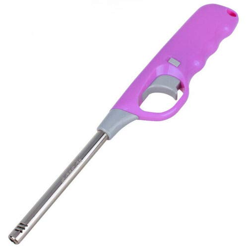Refillable Utility Lighter Fireplace Candle BBQ Grill Kitchen Gas Stove Candle (4)