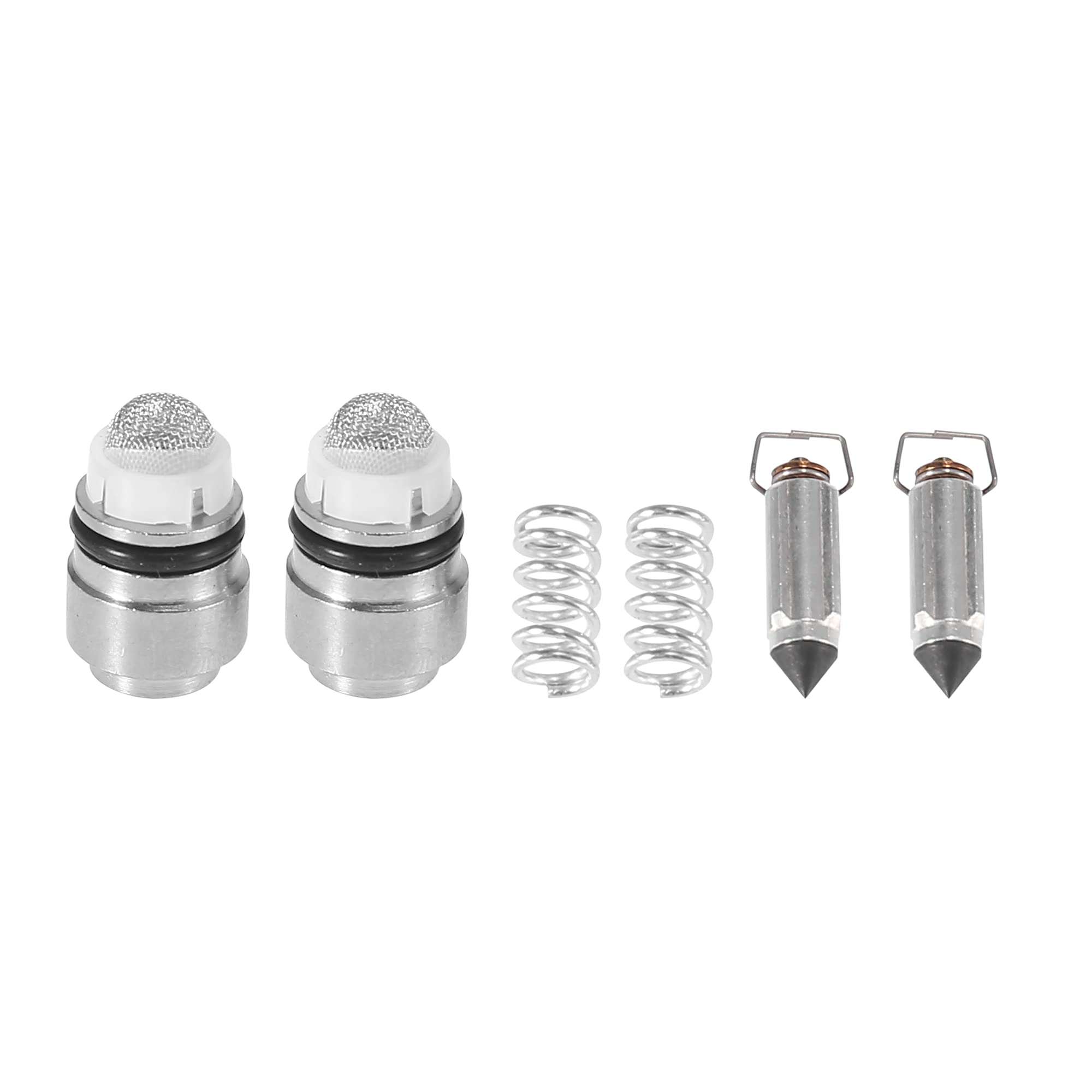 Motoforti 2 Kits Motorcycle Carburetor Repair Rebuild Parts for Yamaha V Star 1100 XVS 1100 Carb Repair Tools
