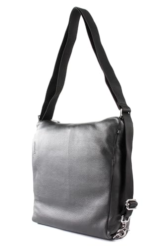 Mandarina Duck Women's Mellow Leather Tracolla/Nero, Nero5, Taglia Unica