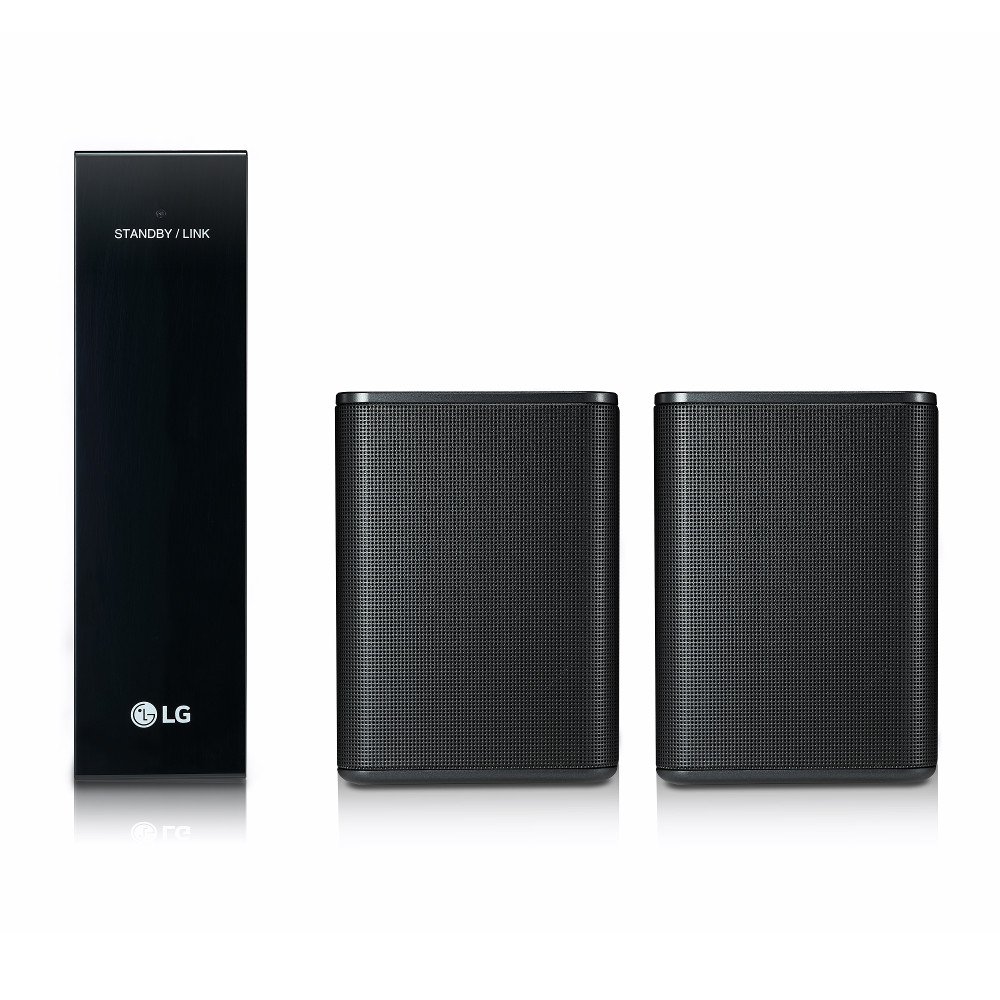 LG SN6Y 5.1 ch Full Surround Sound Wireless Expansion 560W Bundle 3.1ch High Res Audio Sound Bar w/DTS Virtual:X + 2.0 ch SPK8-S Rear Speaker Kit + Subwoofer + 2X Deco Gear HDMI Cable + Mount & More