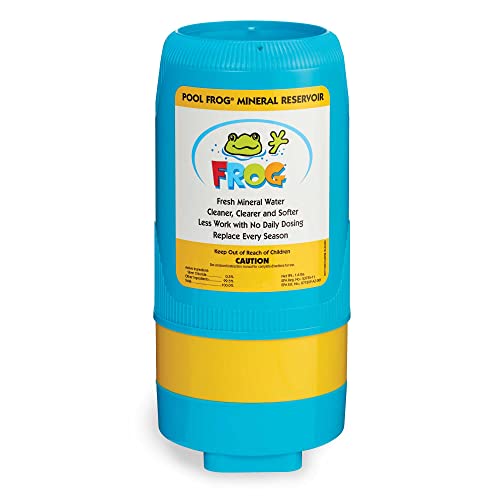 Pool FROG Model 5400 Replacement Mineral Reservoir for use in The Pool FROG Model 5400 System, FROG Sanitizing Minerals for Pools up to 40,000 gallons
