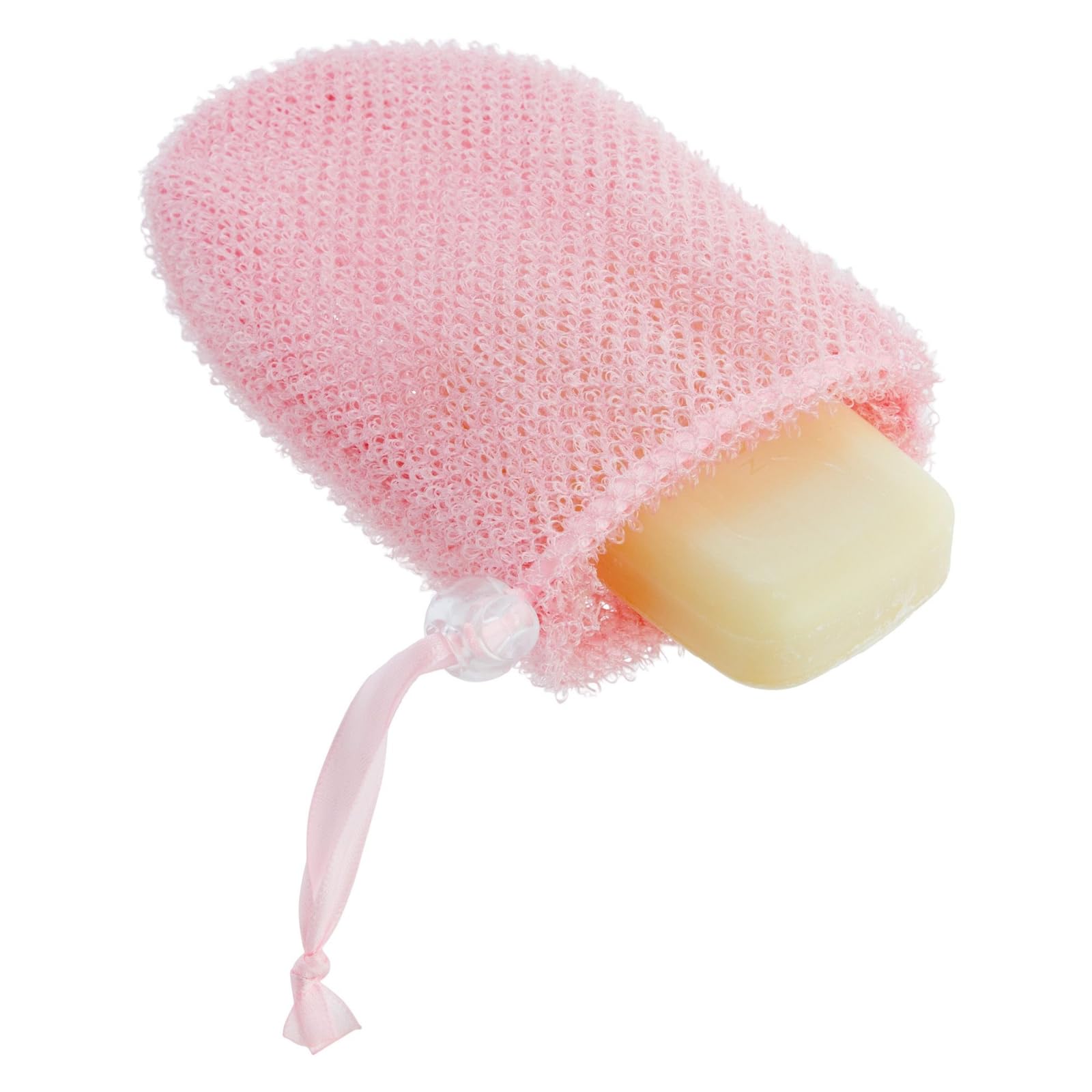 Juvale 4 Pack Soap Savers for Bar Soap with Drawstring Closure, Mesh Pouch for Exfoliating (4 Colors, 3.5 x 6 In)