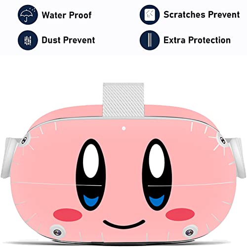 Oculus Quest 2 Stickers Eyes Anime VR Decal Skin for Headset and Controller Stickers Oculus Quest 2 Skins Vinyl Decal Stickers Skin for Oculus Quest 2 Protective Stickers