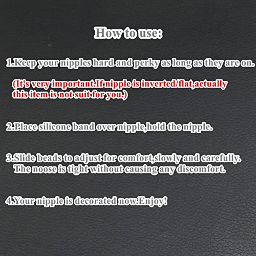Mimimelon Non Pierced Nipple Jewelry Chains Faux Nipple Piercing Rings Bells Stainless Steel Nipple Noose