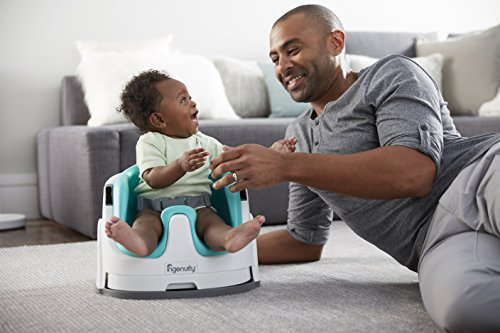 Ingenuity Baby Base 2-in-1 Seat - Peacock Blue