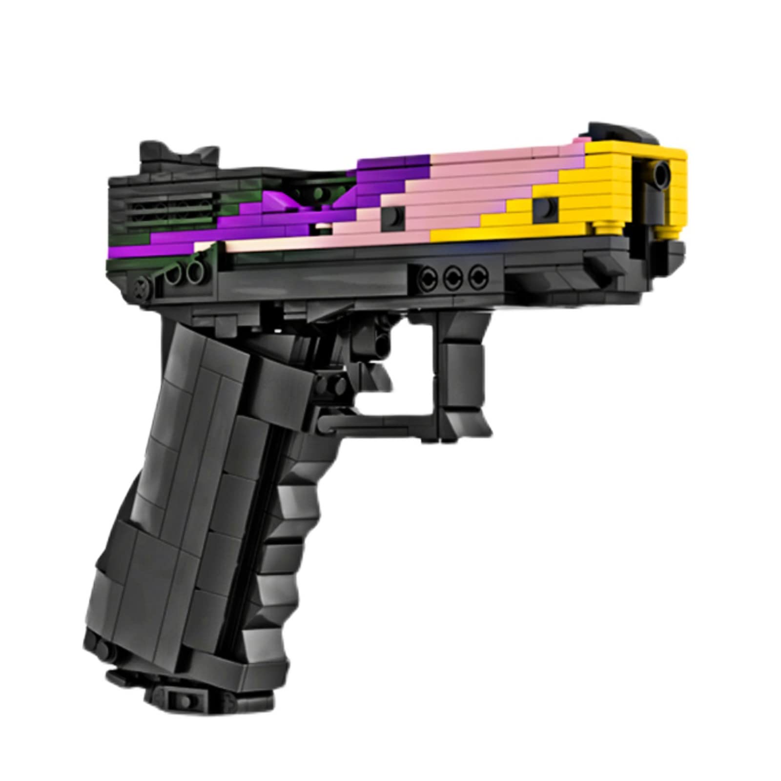 NOSTEA Technics Simulated G17 Shooting Toy Building Block, 400+ PCS, Toys Building Blocks Compatible with Lego Technic