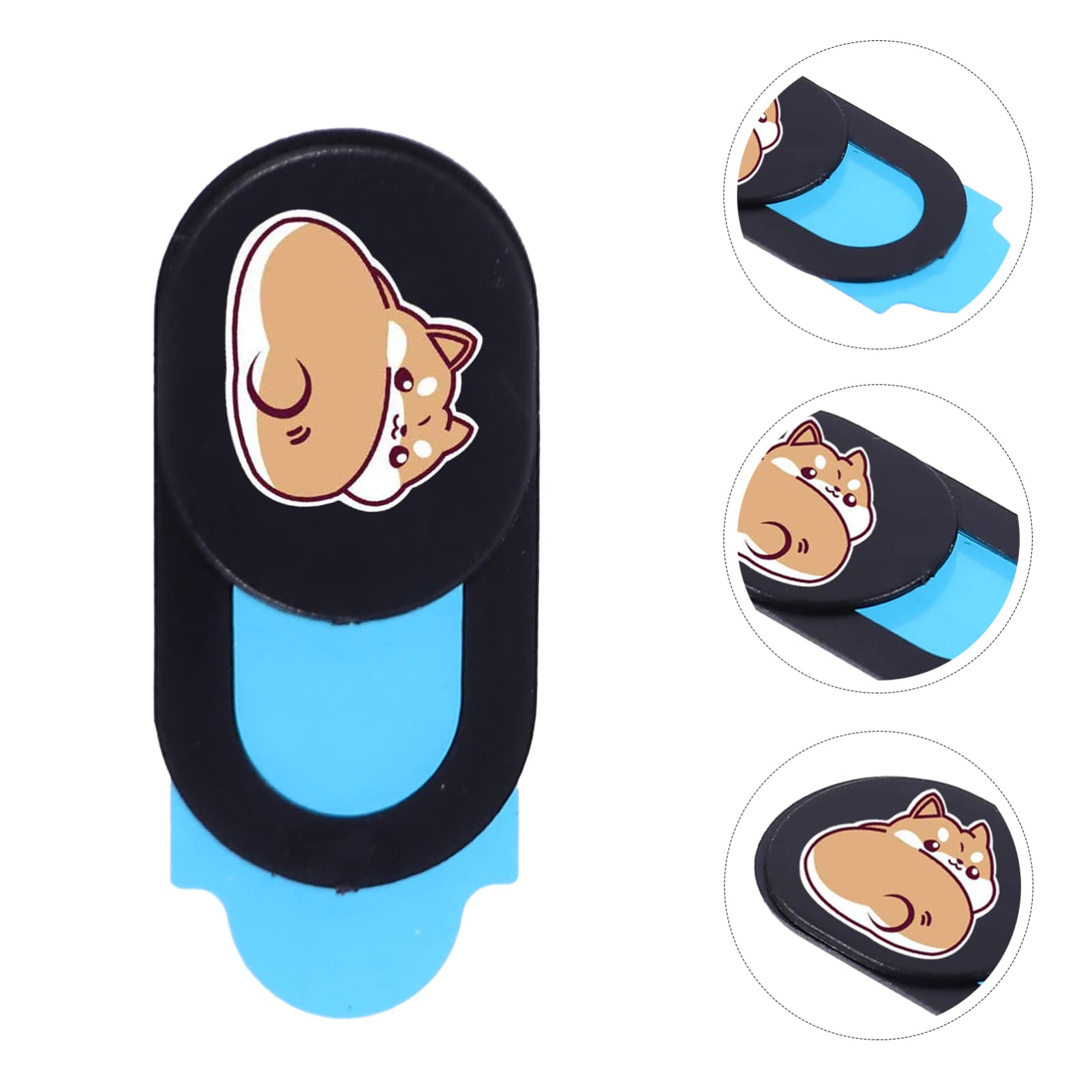 SOLUSTRE 12 pcs Camera Cover tableta con pantalla tabletd Webcam Cover Camera Privacy Cover Tablet Laptop Tablet para niños Laptop Camera Blocker abs Anti Peeping Protective Cover