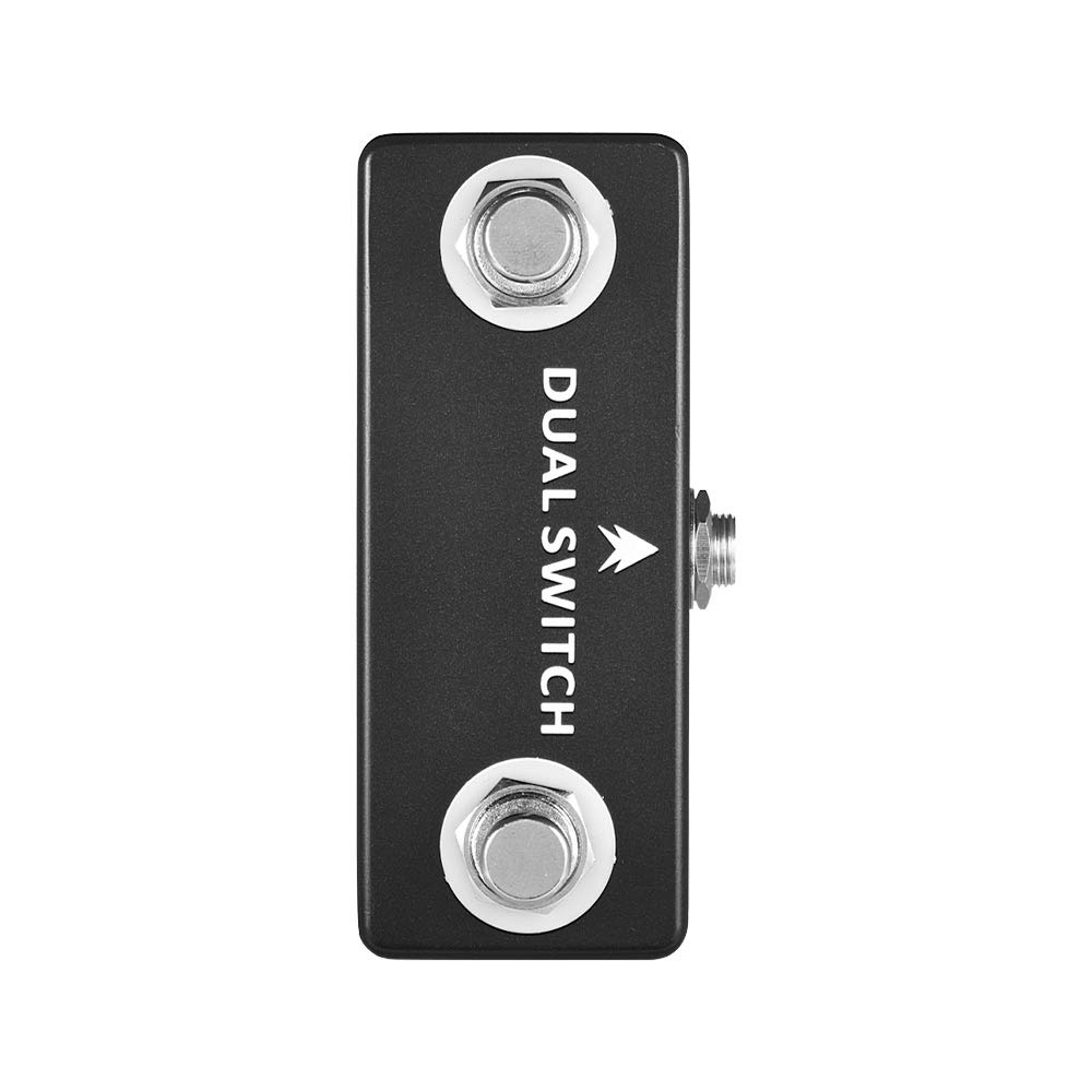 Lerodite Guitar Footswitch Pedal Foot Pedal DUAL SWITCH PEDAL