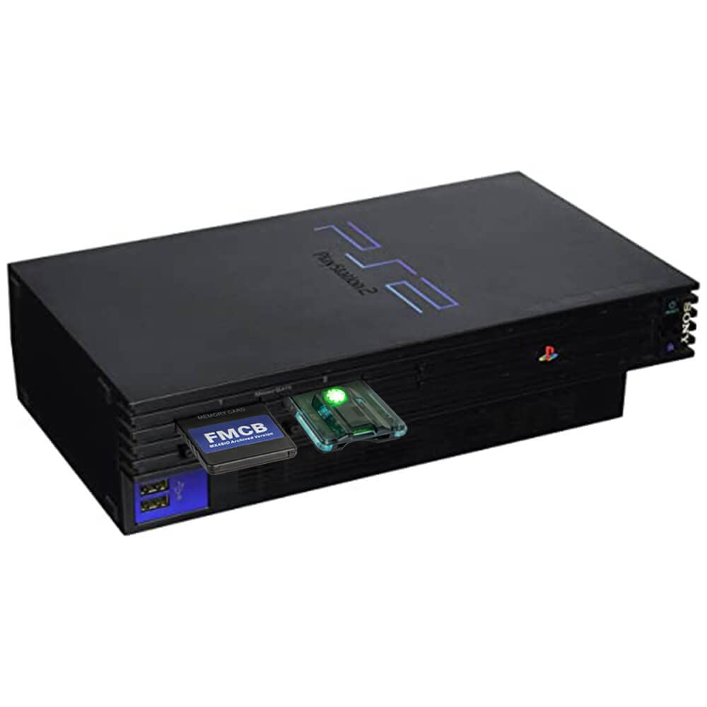 RGEEK MX4SIO Memory Card Adapter with 16MB PS2 FMCB Memory Card for All PS2 version