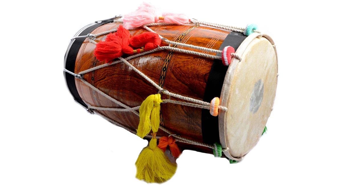 Novelika Musical Dhol Punjabi Bhangra Dhol Musical Instruments (NOVDH03)