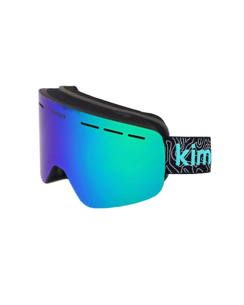 Kimoa - Ski Goggles Lab Gris, Adultos Unisex, Estandár
