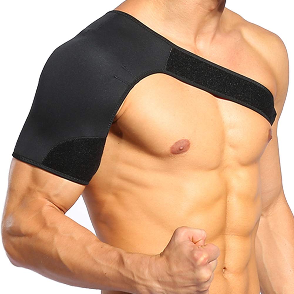 plplaaoo Adjustable Shoulder Rest Relieve Pressure Shoulder Brace Arm Injury Prevention Stabilizer Sleeve Wrap Shoulder Brace Aid,Shoulder Brace, for Dislocation Joint and Tear Pain