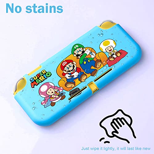 Xcitifun Designed for Nintendo Switch Lite Case Switch Lite TPU Cases for Girls Boys Kids Cute Kawaii Protective Shell dDesigner for Nintendo Switch Lite Controller Carrying Cover - Blue Sofa