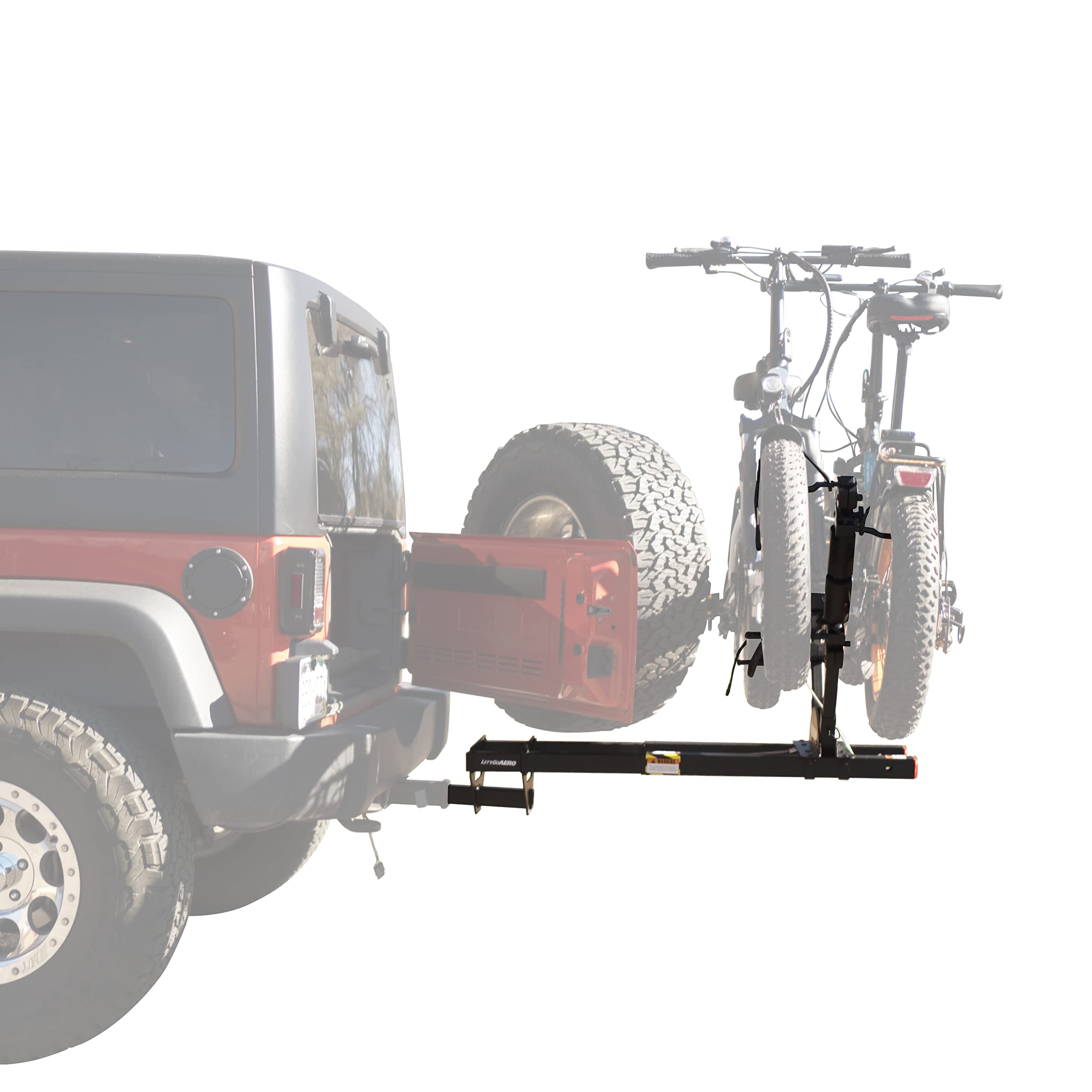 Let's Go Aero V-Lectric™ Fat PRO Two E-Bike Slideout V-Rack™ RV & Travel Trailer Approved (Model B00390)