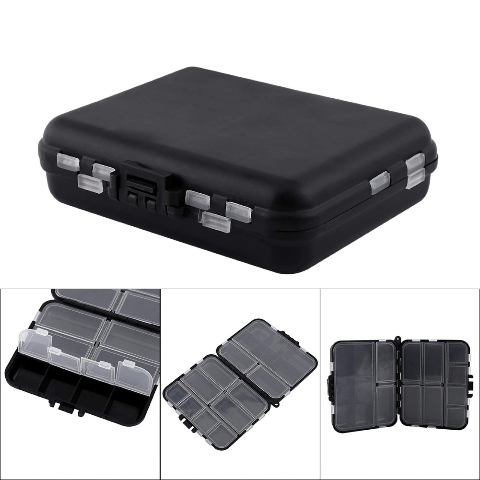 plplaaoo Fishing Boxes, Lure Case Box,Bait Container Case,Fishing Tackle Box,Tackle Box Organizers and Storage,Fishing Tackle Storage,Fishing Tackle Boxes Plastic,Fishing Gear Lures Set for Fishin
