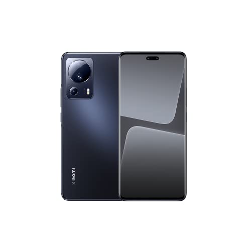 Xiaomi 13 Lite 5G + 4G LTE (256GB + 8GB) Global Unlocked 6.55" 50MP (Tmobile Mint Tello Global Market) + (Fast Car 51W Charger) (Lite Black (Global))