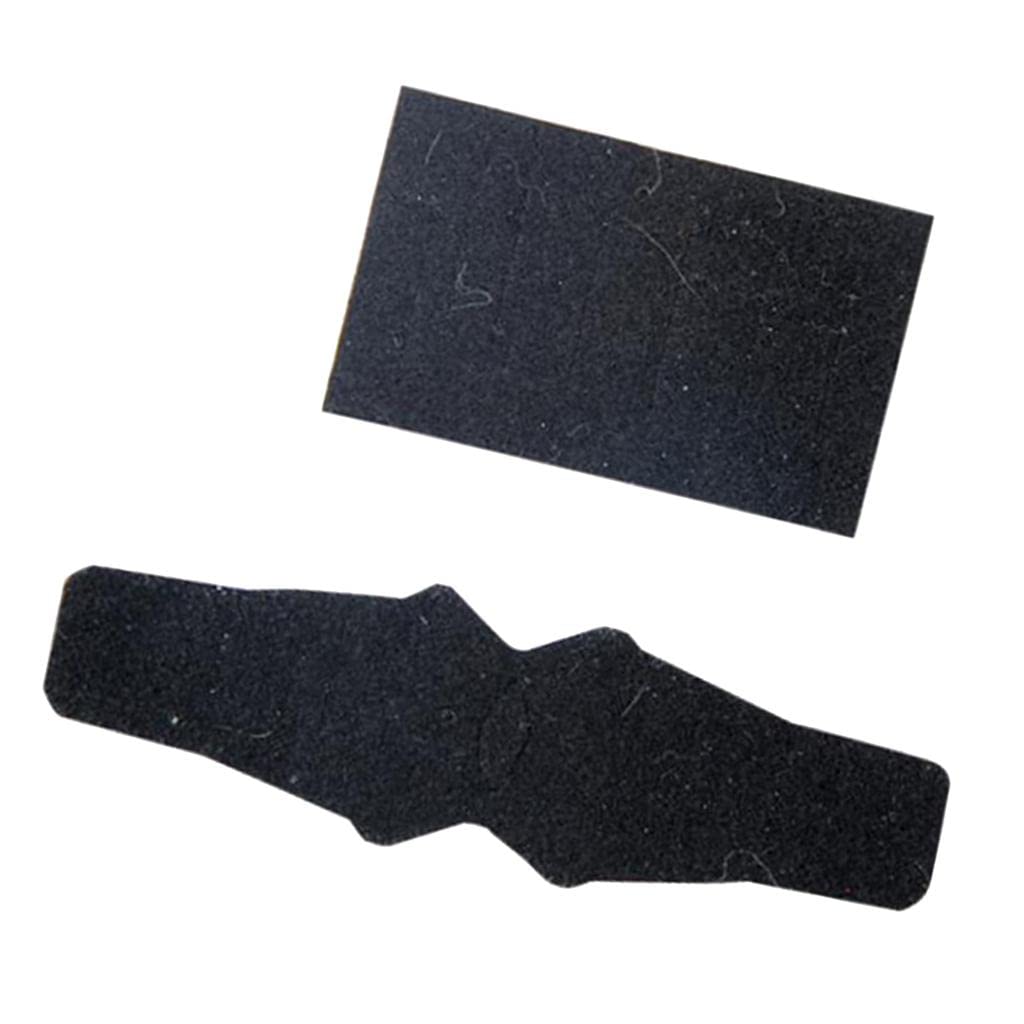 LEIPUPA 1 Set Replacement Felt Kit, Black Universal Drop Away Rest Sticker Tape, Anti-, Abrasion Proof Tool for Accessories