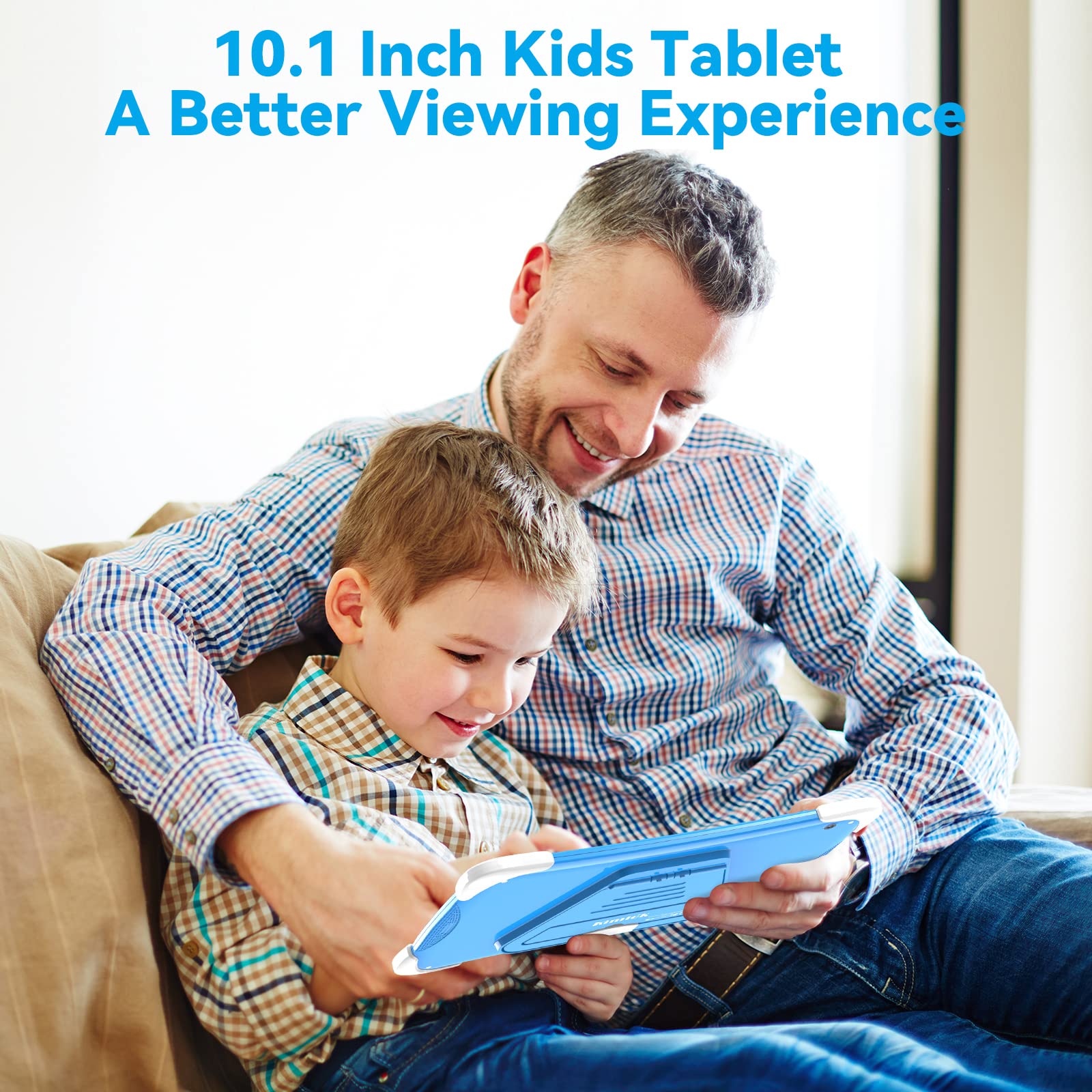 kimlok Tablet for Kids 10.1 Inch+7 Inch