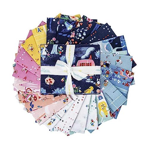 Jill Howarth Down The Rabbit Hole 21 Fat Quarters Riley Blake Designs FQ-12940-21