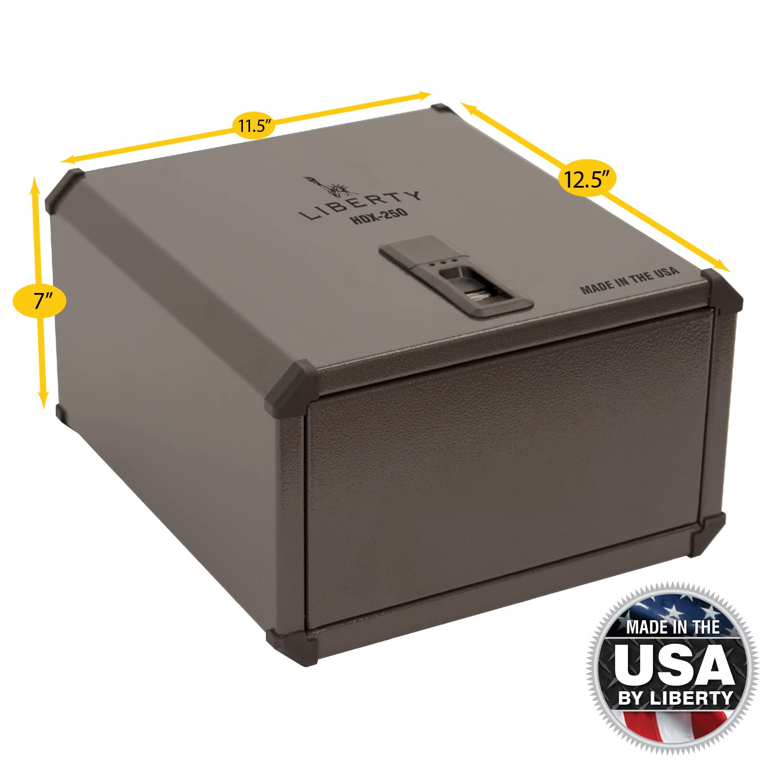 Liberty Safe - Biometric Smart Handgun Vault, Large HDX-250