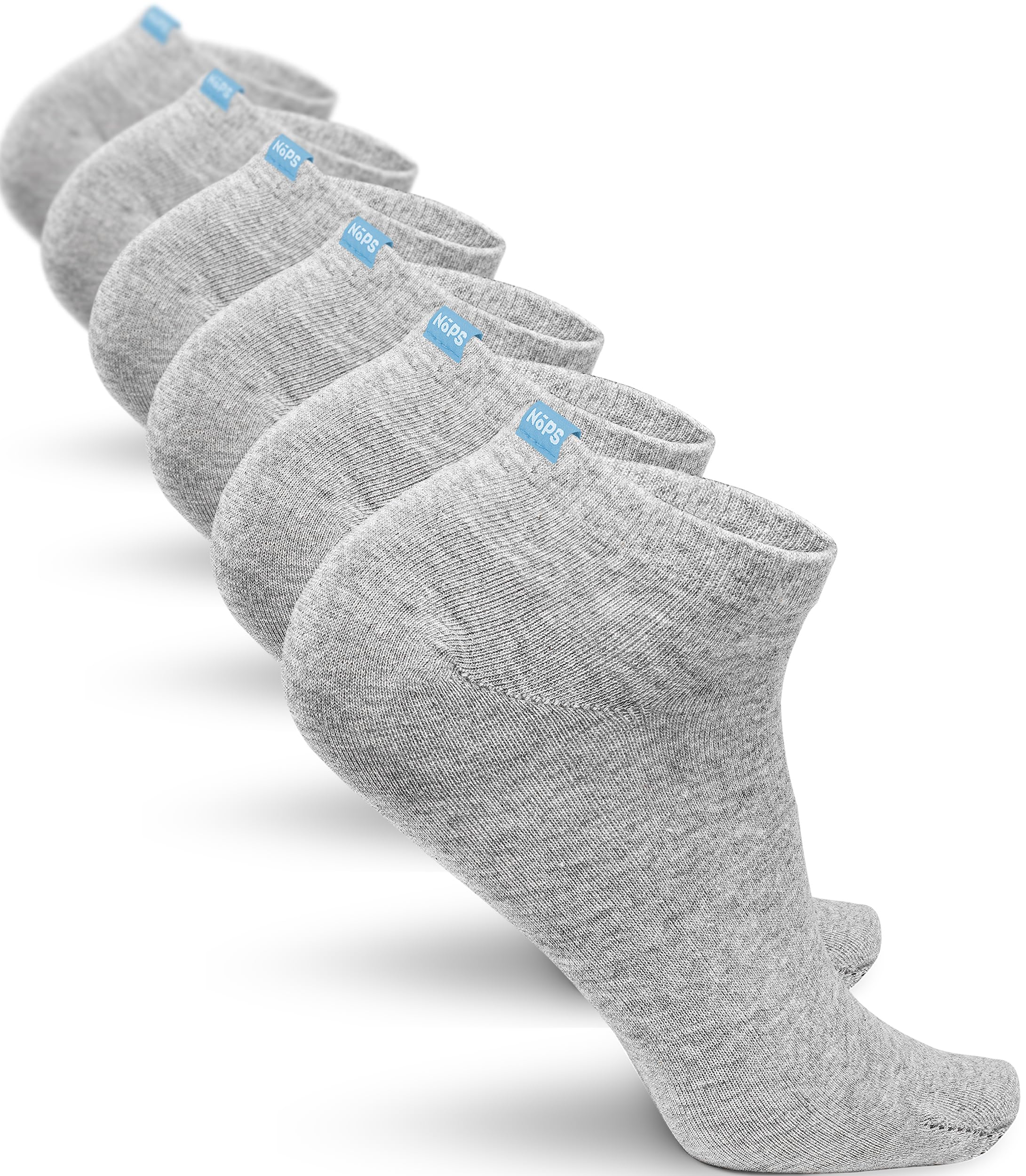 NOPS Cotton Ankle Socks – Low Cut Socks Short Athletic Casual Socks - Women-Men Unisex with DISTINCTIVE TAG (GB-M)