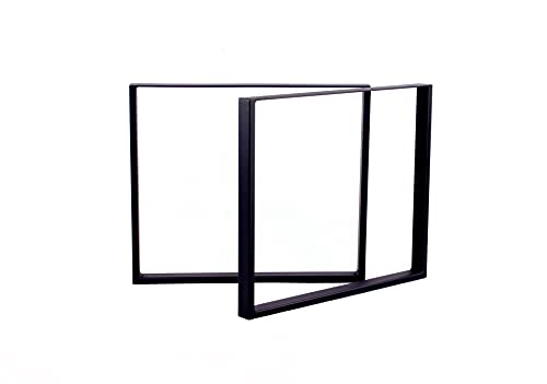 Powdercoated Tube Steel Desk/Dining Table Legs-Choose Your Height and Width