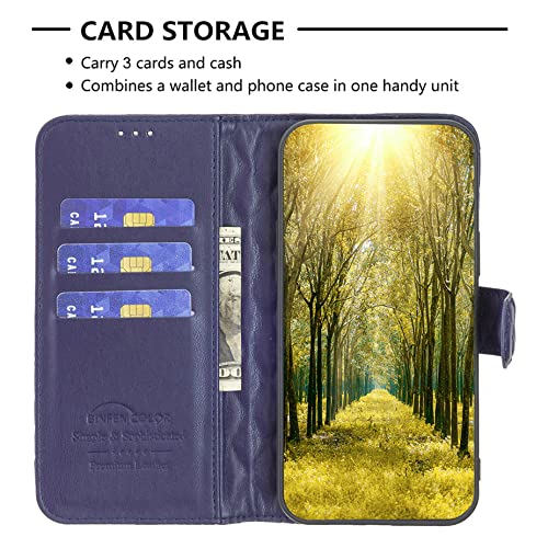 jioeuinly Flip Stand Case Compatible for Vivo Iqoo Z5 5g Phone Case Cover PU Leather Kickstand Magnetic Wallet Case XXF-LAN
