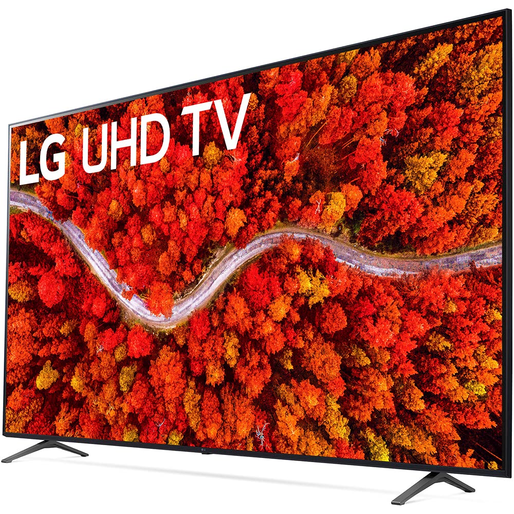 LG 50UP8000PUA 50 Inch 4K UHD Smart webOS TV Bundle with Premium 2 YR CPS Enhanced Protection Pack
