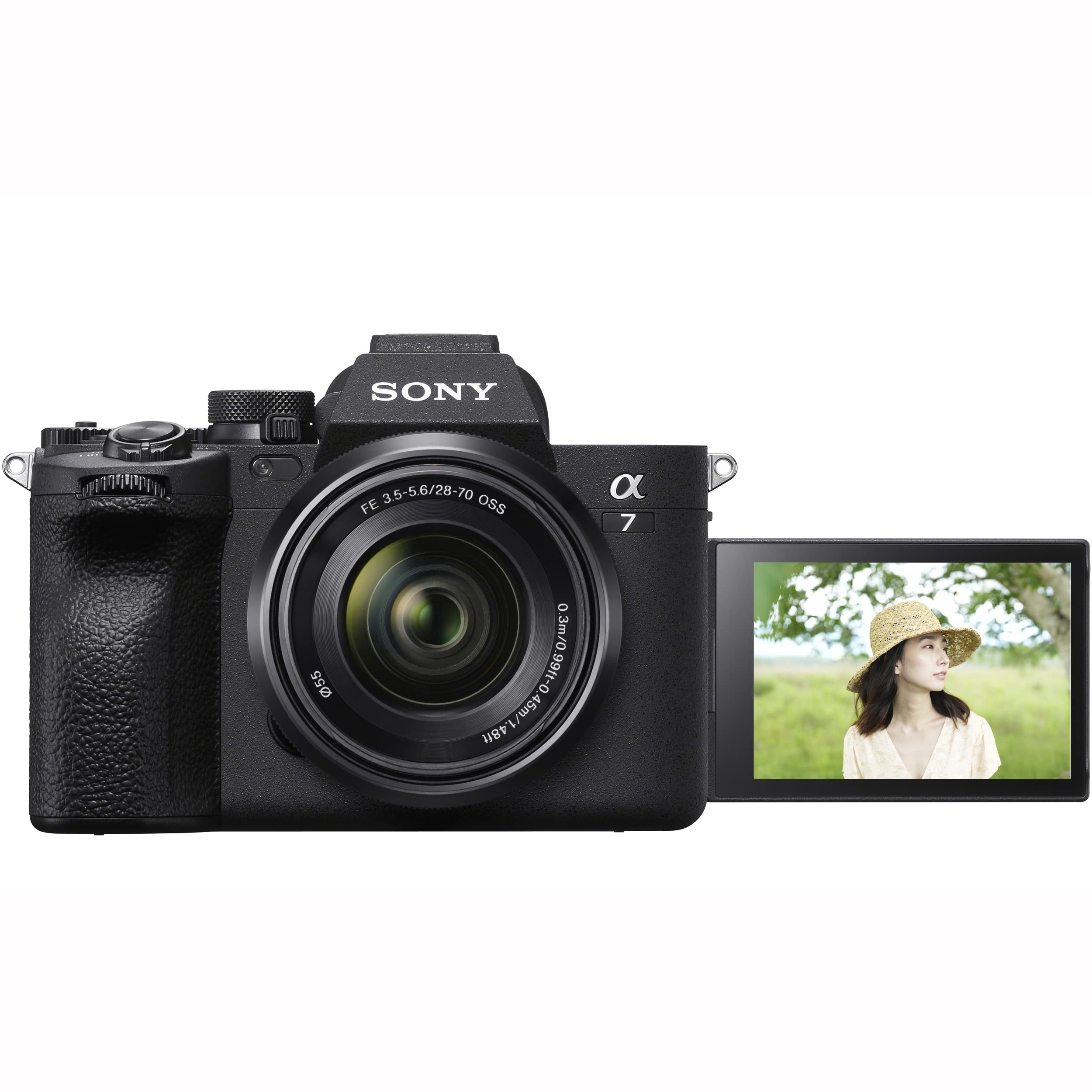 Sony a7 IV Full Frame Mirrorless Camera Body with 2 Lens Kit FE 12-24mm F2.8 GM G Master + 28-70mm ILCE-7M4K/B + SEL1224GM Bundle w/Deco Gear Backpack + Monopod + Extra Battery, LED and Accessories