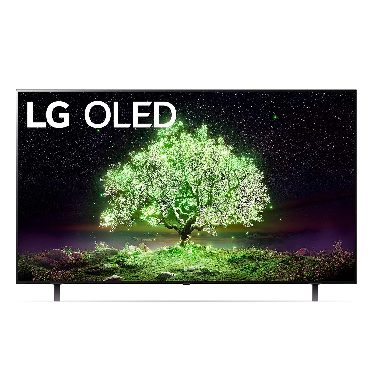 LG OLED A1 Series 65” Alexa built-in 4k Smart TV, 60Hz Refresh Rate, AI-Powered 4K, Dolby Vision IQ and Dolby Atmos, WiSA Ready, Gaming Mode (OLED65A1PUA, 2021)