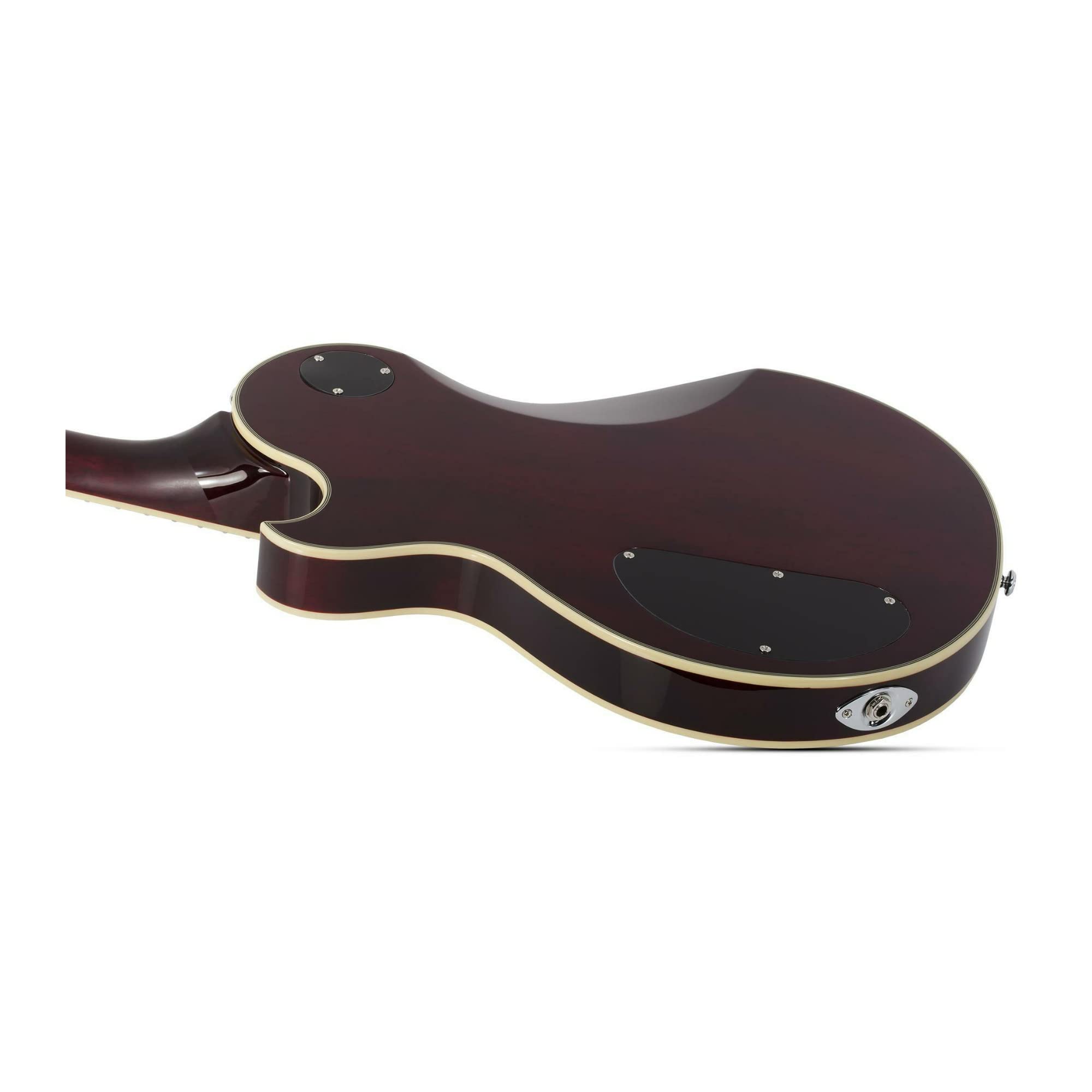 Schecter Solo-II Supreme 6-String Electric Guitar (Black Cherry) Bundle with Tripod Guitar Stand and Combo Tuner/Metronome (3 Items)