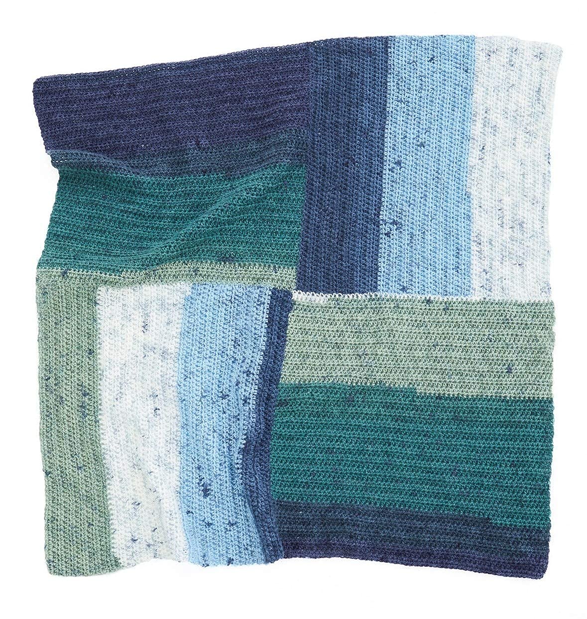 Lion Brand Yarn - Mandala Baby - 3 Pack with Pattern Cards in Color (Echo Caves)