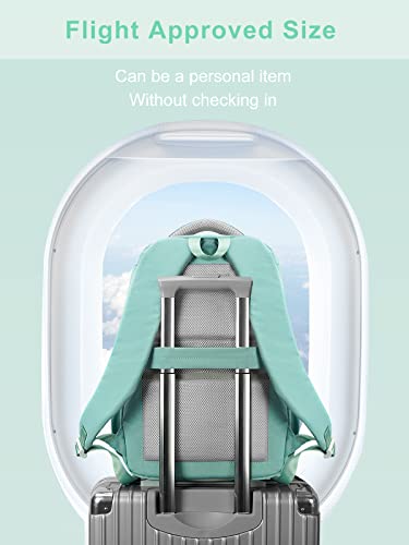 MATEIN 17 in Laptop Backpack & 15.6 inch Travel Laptop Backpack Women Lightweight TSA Computer Backpacks with Luggage Strap,Durable Work Gym School BookBag Carry on DayPack, Gift for Teacher N
