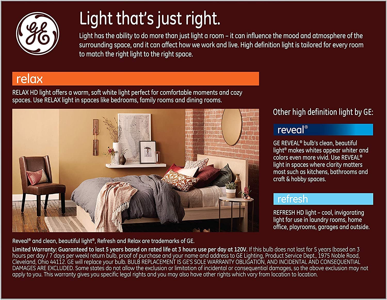 LED Relax Globe Light Bulbs, Clear Soft White, 500 Lumens, 5.5-Watts, 2-Pk.