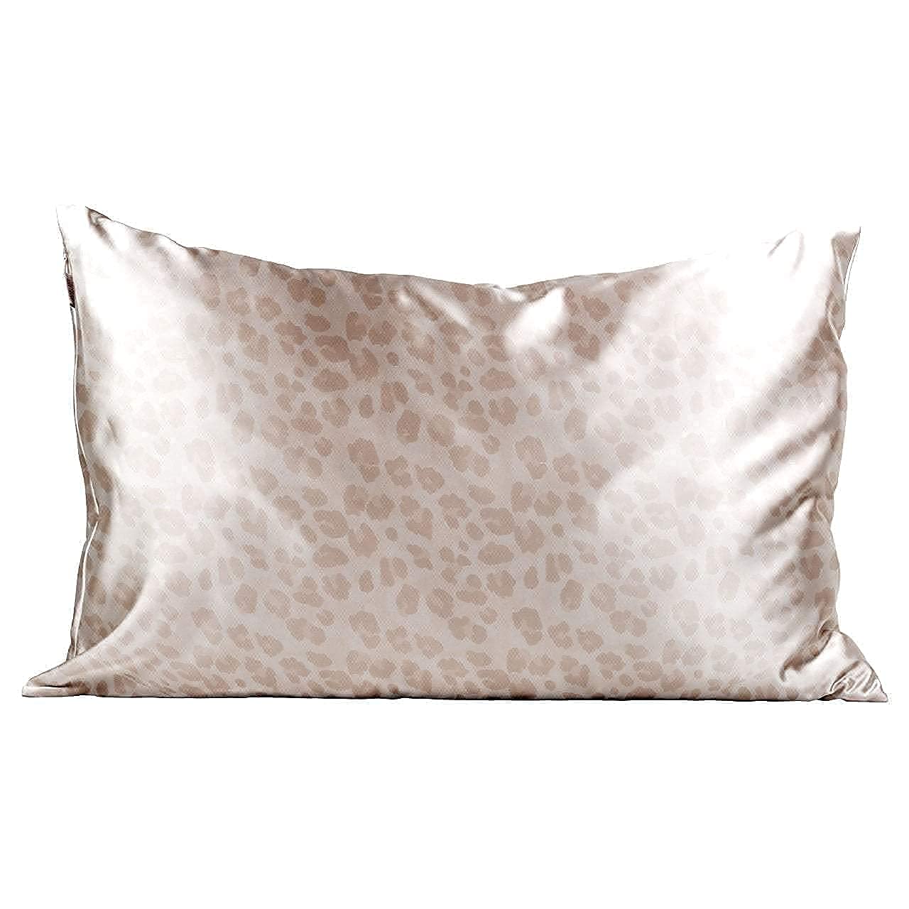 Kitsch 100% Satin Pillowcase | Holiday Gift Satin Hair Scrunchies and Spa Headband Sleep Ritual Bundle