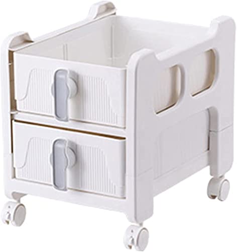 YUEGOO Kitchen Sinks Solid Under Sink Storage Cabinet Organizer Drawer, for Bathroom and Kitchen Under Bathroom Sink Organizers and Storage Under Sink Rack Shelf/White/29 * 39 * 36.5cm