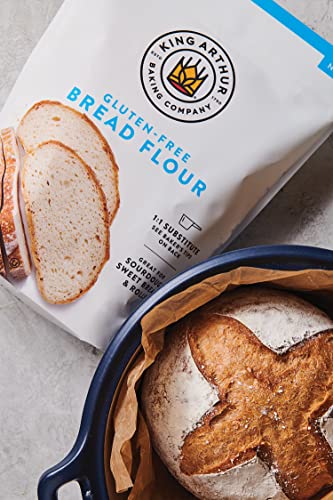 King Arthur Bread Flour, Gluten Free, 1:1 Flour Replacement great for yeasted recipes, 2lbs